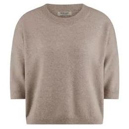 Rundhals-Pullover aus 100% Kaschmir Peter Hahn beige, 44
