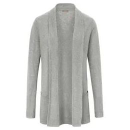 Strickjacke aus 100% Premium-Kaschmir Peter Hahn grau, 38
