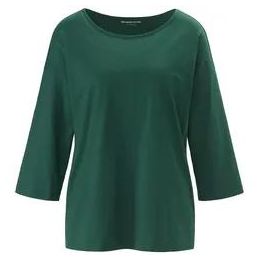 Rundhals-Shirt Gurli Green Cotton gr&uuml;n, 40