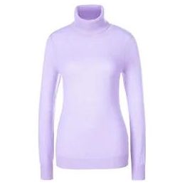 Rollkragen-Pullover aus 100% Premium-Kaschmir Peter Hahn lila, 46
