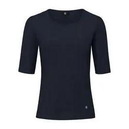 Rundhals-Shirt Modell Velvet Bogner blau, 42