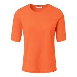 Rundhals-Shirt Peter Hahn orange, 48