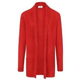 Cardigan aus 100% Schurwolle Peter Hahn rot, 48