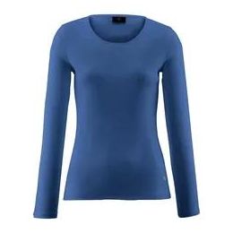 Rundhals-Shirt Modell Nasha Bogner blau, 40
