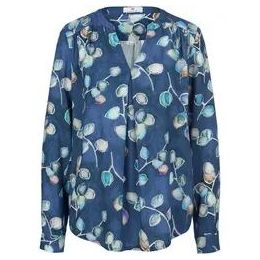Bluse zum Schlupfen Peter Hahn blau, 36