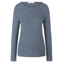 Rundhals-Pullover Peter Hahn blau, 50