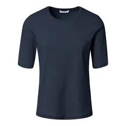Rundhals-Shirt Peter Hahn blau, 52