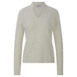 Pullover aus 100% Premium-Kaschmir Modell Vivien Peter Hahn Cashmere weiss, 44