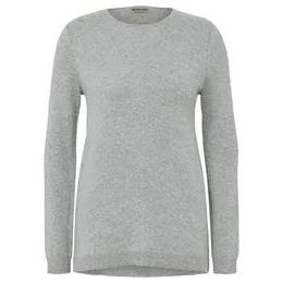 Rundhals-Pullover aus 100% Premium-Kaschmir Peter Hahn grau, 48