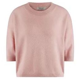 Rundhals-Pullover aus 100% Kaschmir Peter Hahn ros&eacute;, 44