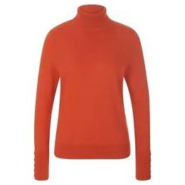 Rollkragen-Pullover aus 100% SUPIMA&reg;-Baumwolle Peter Hahn orange, 48