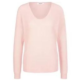 Rundhals-Pullover aus Seide und Kaschmir include orange, 38