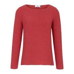 Rundhals-Pullover Peter Hahn rot, 48