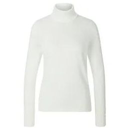 Rollkragen-Pullover aus 100% SUPIMA&reg;-Baumwolle Peter Hahn weiss, 38
