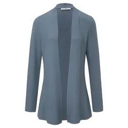 Strickjacke aus 100% SUPIMA&reg;-Baumwolle Peter Hahn blau, 44