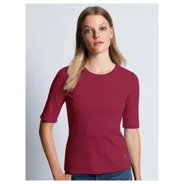Rundhals-Shirt Modell Velvet Bogner rot, 48