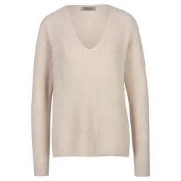 V-Pullover aus 100% Premium-Kaschmir Peter Hahn beige, 46