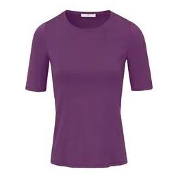 Rundhals-Shirt Peter Hahn lila, 44