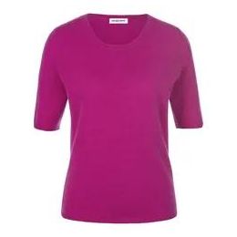 Rundhals-Pullover aus Schurwolle und Kaschmir Peter Hahn pink, 46
