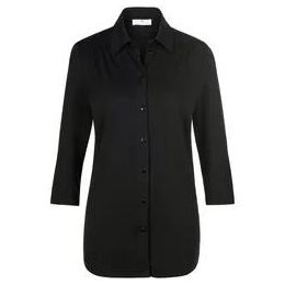 Jersey-Bluse 3/4-Arm Peter Hahn schwarz, 38