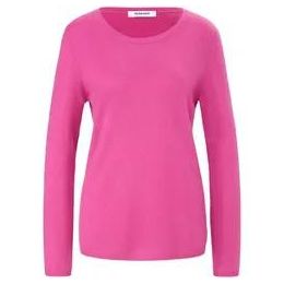 Rundhals-Pullover aus Schurwolle und Kaschmir Peter Hahn pink, 44