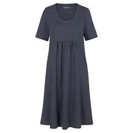 Jersey-Kleid Selma 1/2-Arm Green Cotton blau, 50