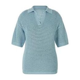 Polo-Pullover Emilia Lay blau, 44