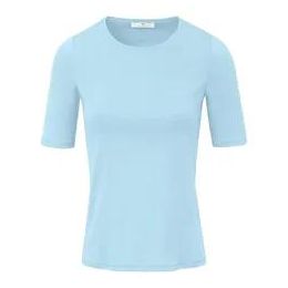 Rundhals-Shirt Peter Hahn blau, 52