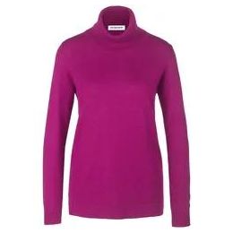 Rollkragen-Pullover Modell Tamara Kaschmir Peter Hahn pink, 40