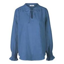 Bluse Peter Hahn blau, 46