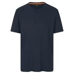 Rundhals-Shirt BOSS blau, 58