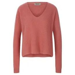 V-Pullover aus 100% Premium-Kaschmir Peter Hahn pink, 38