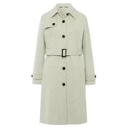 Kurzer Trenchcoat Basler grau, 48