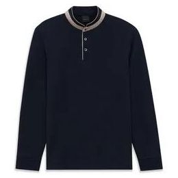 Henley-Shirt Bugatti blau, 58