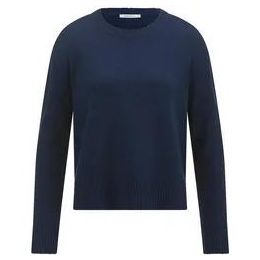 Rundhals-Pullover Peter Hahn blau, 42