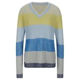 V-Pullover MYBC blau, 44