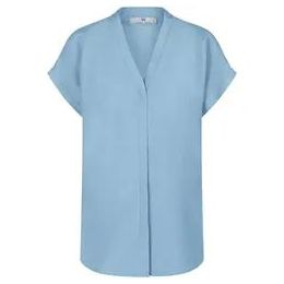 Bluse Peter Hahn blau, 40
