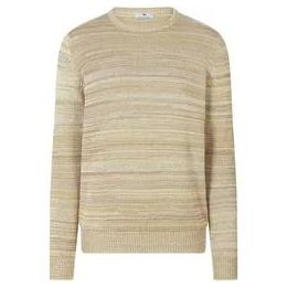 Rundhals-Pullover louis sayn beige, 50