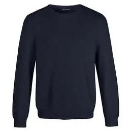 Rundhals-Pullover louis sayn blau, 50