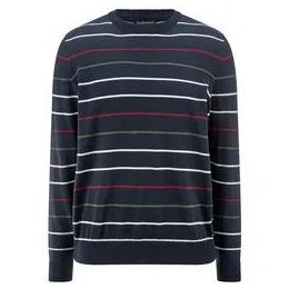 Rundhals-Pullover Peter Hahn blau, 56