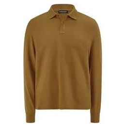 Longsleeve-Polo louis sayn gelb, 58