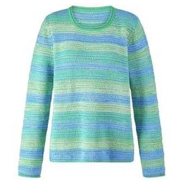 Rundhals-Pullover Emilia Lay blau, 54