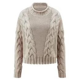 Pullover Stehkragen Peter Hahn beige, 46