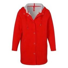 Sweatjacke Via Appia Due rot, 48