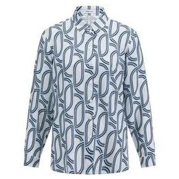 Long-Bluse Peter Hahn blau, 44