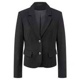 Jersey-Blazer Peter Hahn schwarz, 40