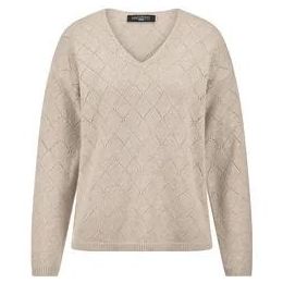 V-Pullover Fadenmeister Berlin beige, 46