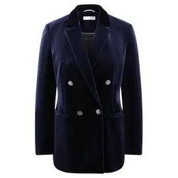 Samt-Blazer Fadenmeister Berlin blau, 40