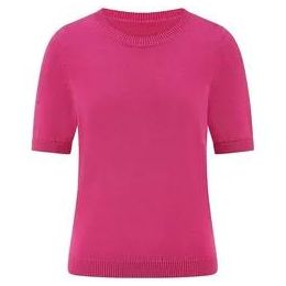Rundhals-Twinset Peter Hahn pink, 50
