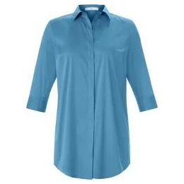 Longbluse 3/4-Arm Emilia Lay blau, 48